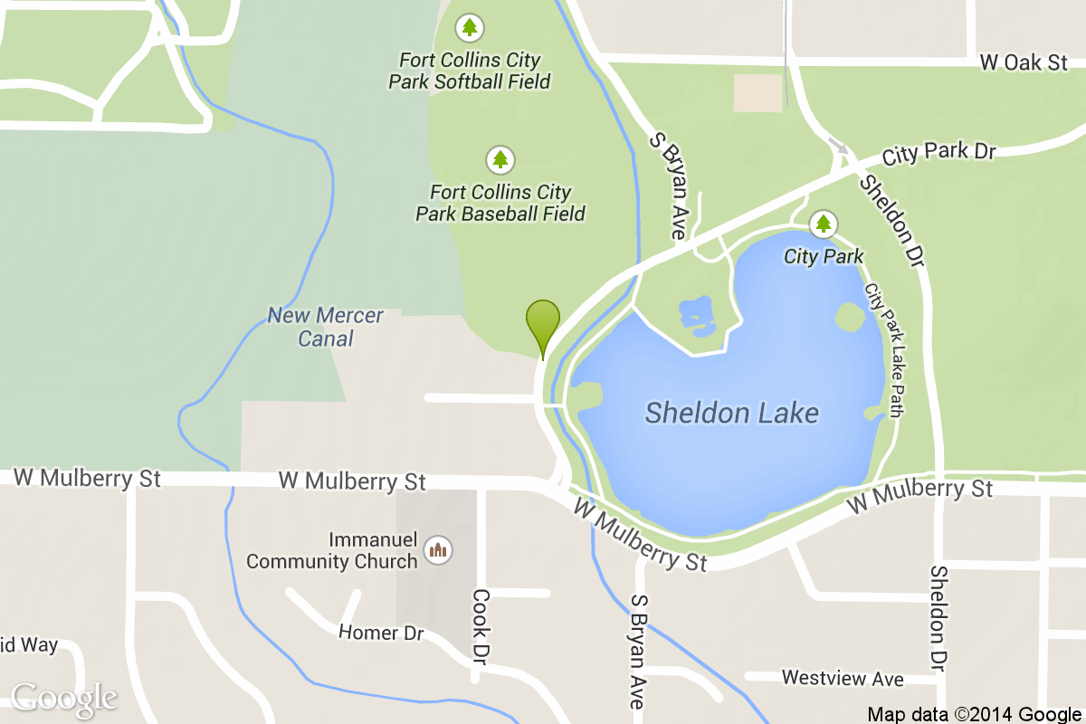 Fort Collins City Park Map